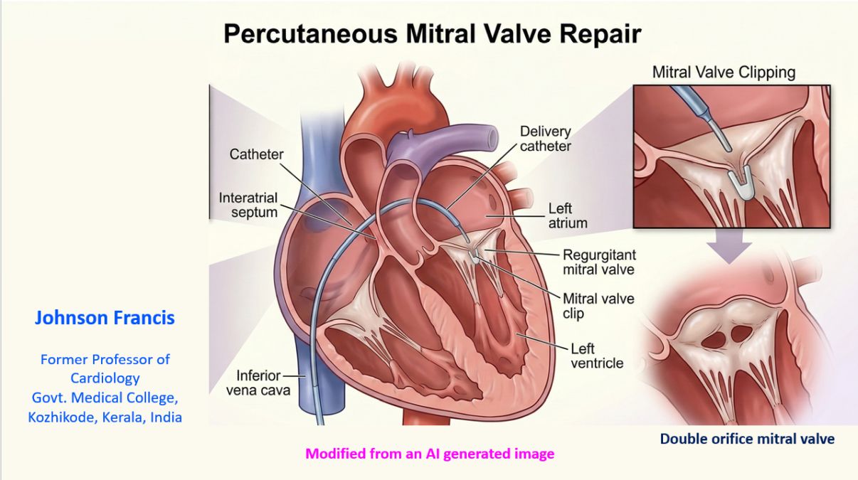Percutaneous mitral valve repair - All About Cardiovascular System and ...