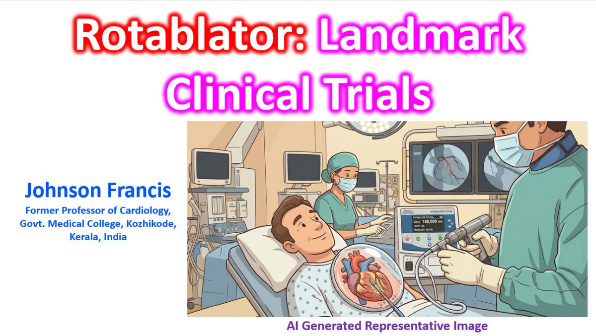 Rotablator: Landmark Clinical Trials - All About Cardiovascular System ...