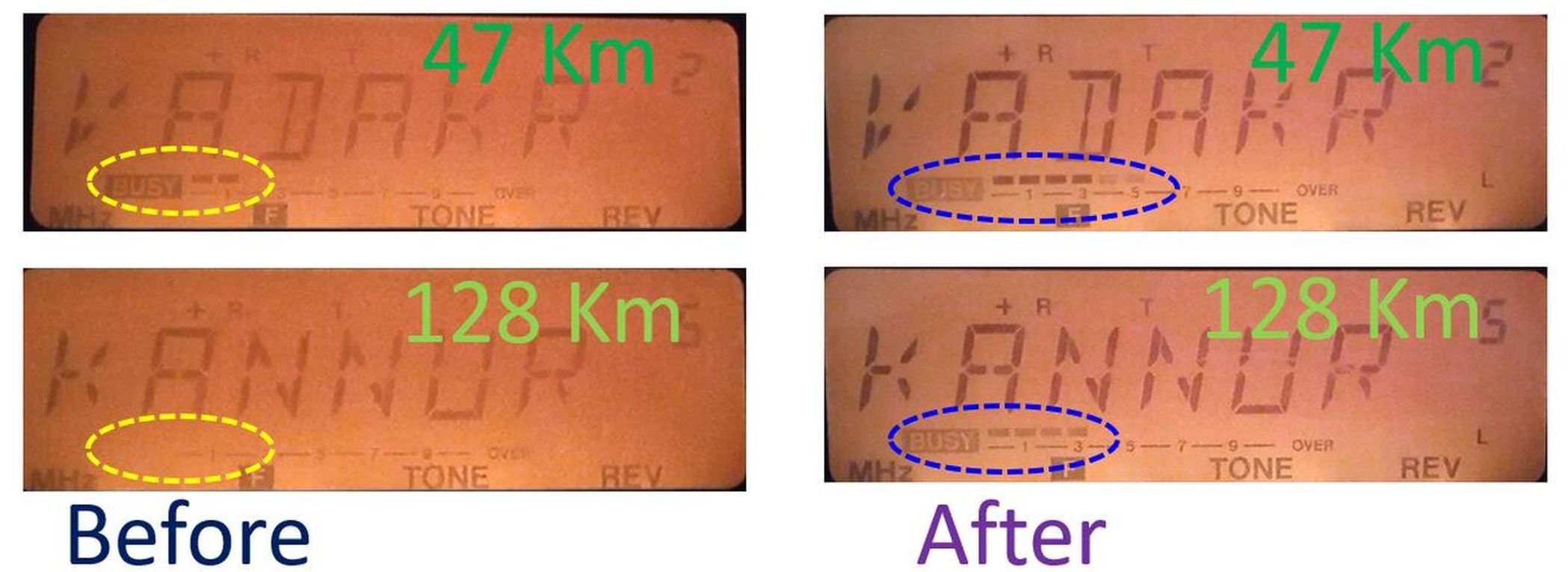 Performance After Raising CP22E VHF Antenna - Johnson's Techworld