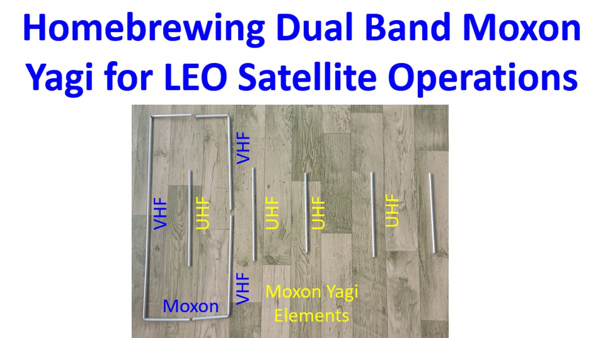 DIY Dual Band Moxon Yagi for LEO Satellite Operations - Johnson's Techworld
