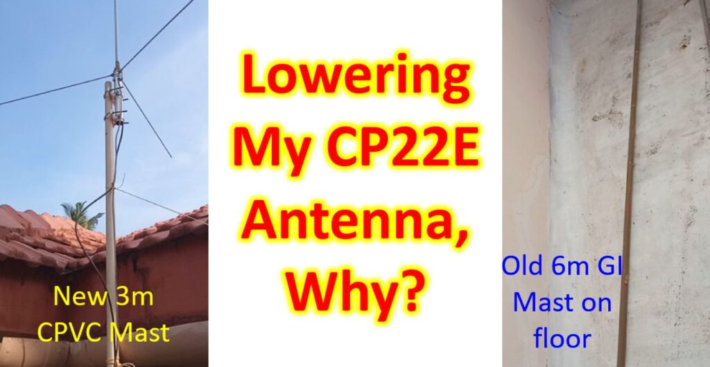 Lowering My CP22E Antenna, Why? – Johnson's Techworld