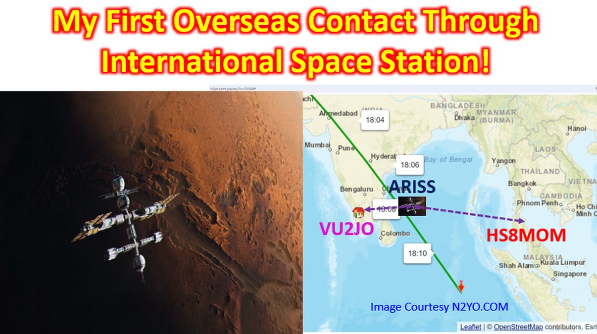 My First Overseas Contact Through International Space Station ...