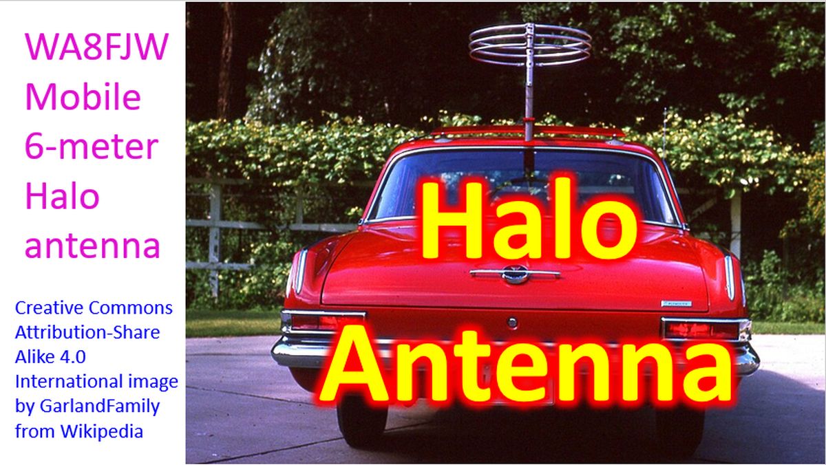 Halo Antenna for Amateur Radio - Johnson's Techworld