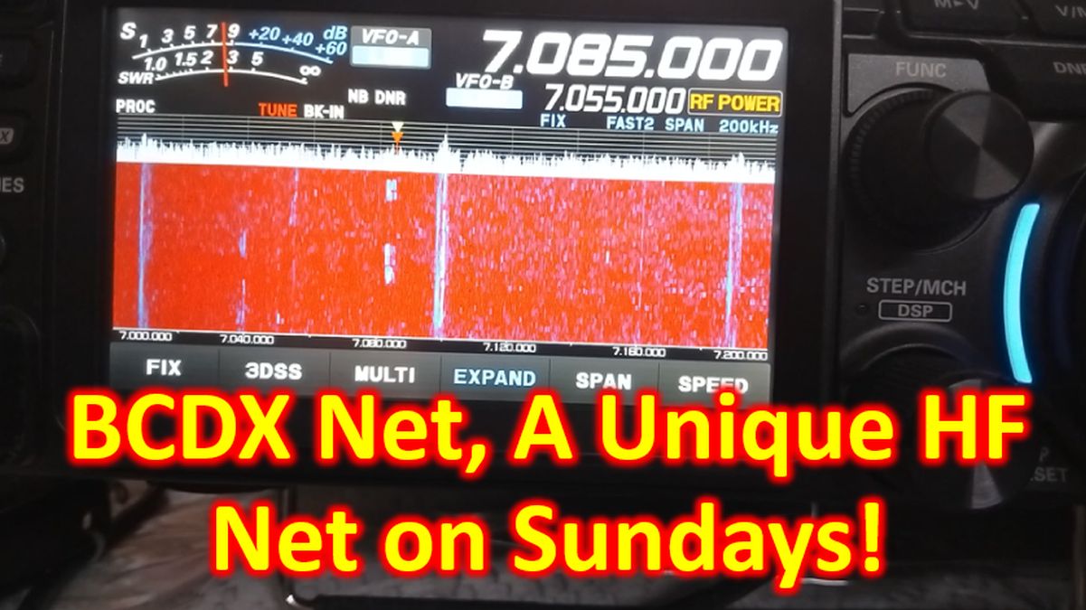 BCDX Net, A Unique HF Net on Sundays! - Johnson's Techworld