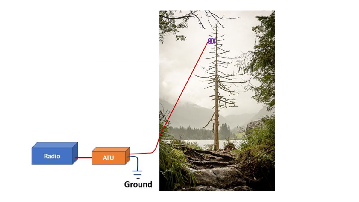 Long wire antenna for multiband operation - Johnson's Techworld
