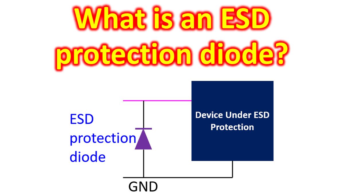 What is an ESD protection diode? - Johnson's Techworld
