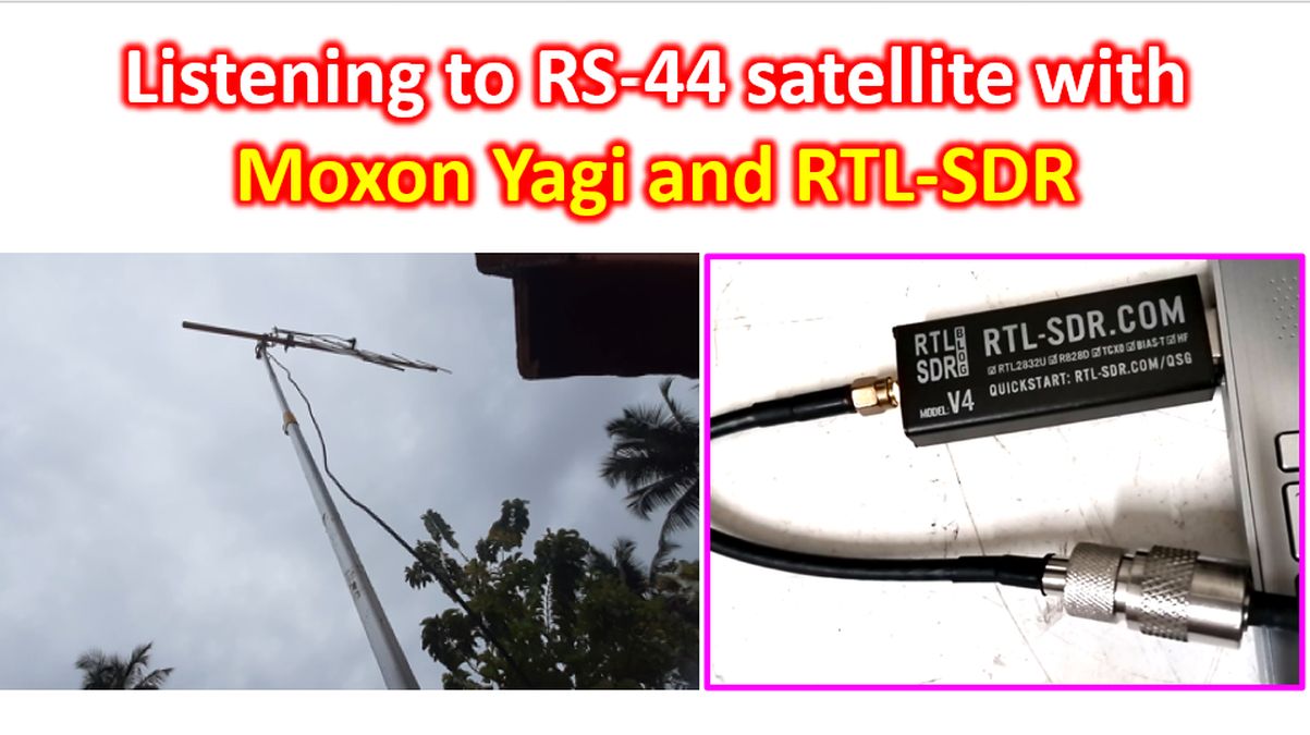 Listening to RS-44 satellite with Moxon Yagi and RTL-SDR - Johnson's ...