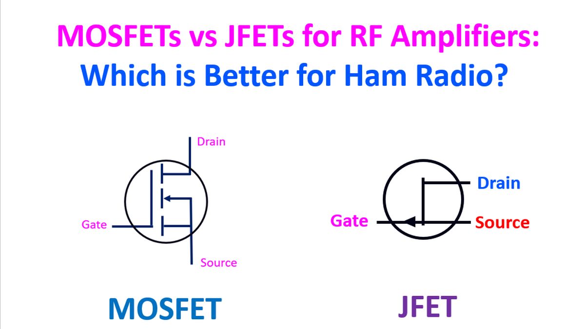 MOSFETs vs JFETs for RF Amplifiers: Which is Better for Ham Radio ...