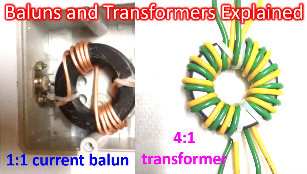 Baluns and Transformers Explained - Johnson's Techworld