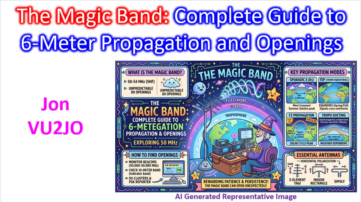 The Magic Band: Complete Guide to 6-Meter Propagation and Openings ...