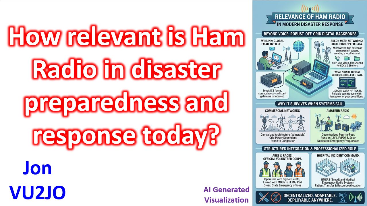 How relevant is Ham Radio in disaster preparedness and response today ...